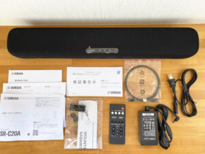 テレビの声が聞こえにくいを解決【YAMAHAサウンドバー SRC-20Aレビュー】 - 大福日記